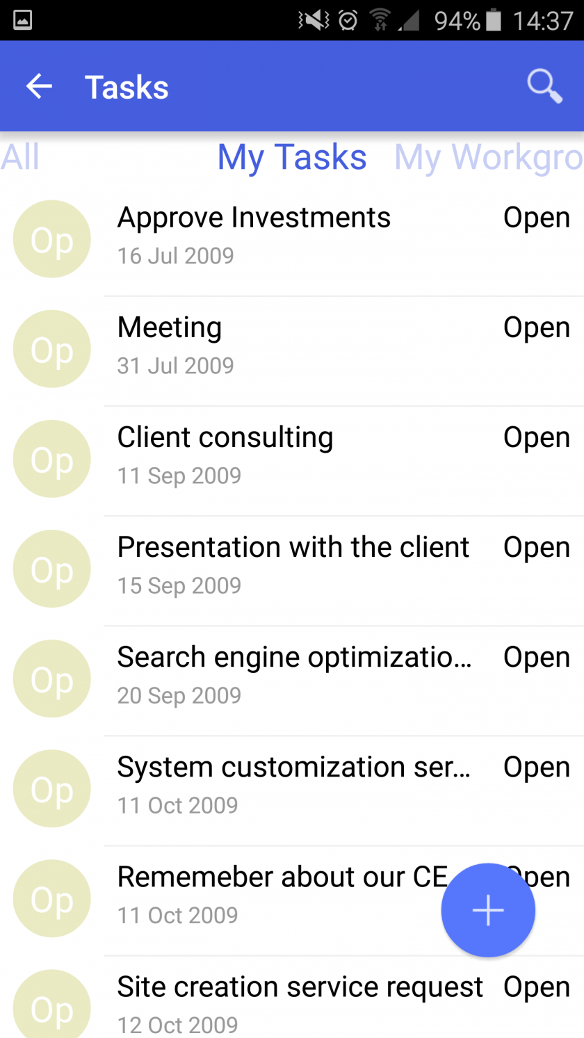 Acumatica ERP 5.3 Beta: Mobile App New Features