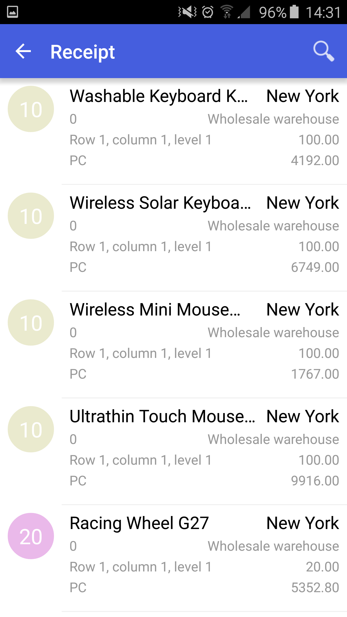 Acumatica ERP 5.3 Beta: Mobile App New Features